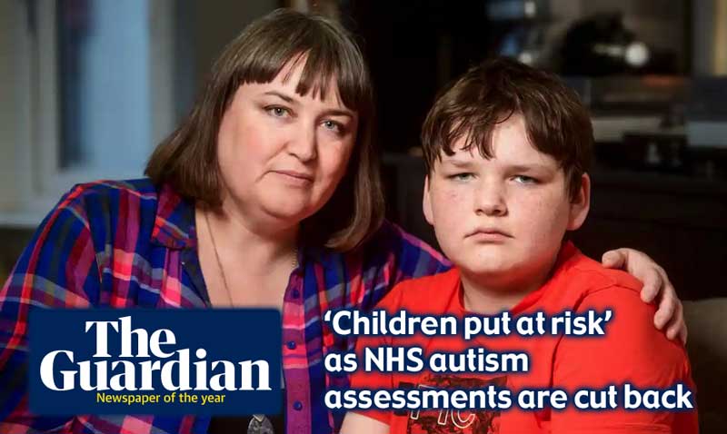 ‘Children put at risk’ as NHS autism assessments are cut back - The ...